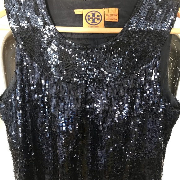 Tory Burch | Dresses | Tory Burch Sequin Cocktail Dress | Poshmark